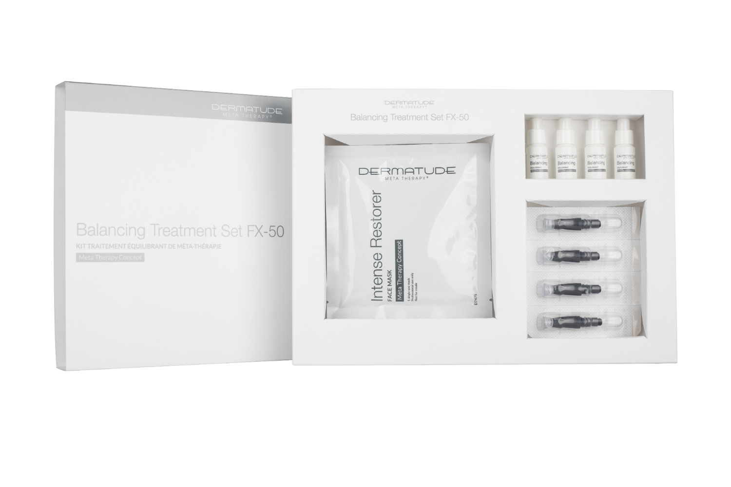 Dermatude FX-50 Balancing Facial Treatment Set (4 Treatments ...